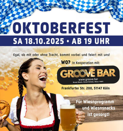 OKTOBERFEST 2025 - Groove Bar